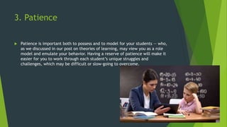 14 QUALITIES OF A GOOD TEACHER.pptx by Romeo isamah | PPTX