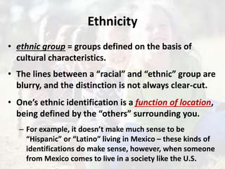 Week 7: Race and Ethnicity | PPTX