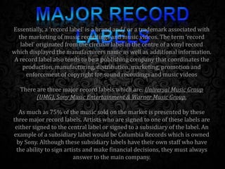 Record Label Research | PPT
