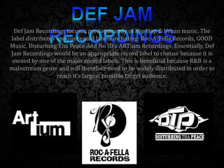 Record Label Research | PPT