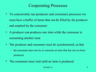 14 relationship between processes | PPT