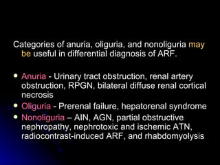 14 Ri Acute Nonoliguric Renal Failure | PPT