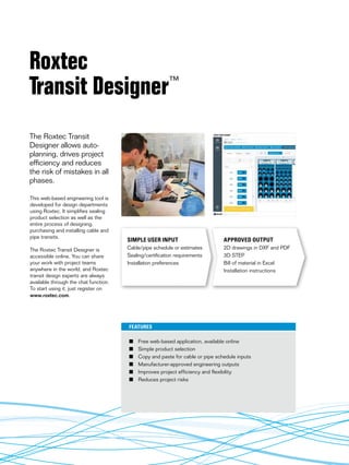 Roxtec construction | PDF