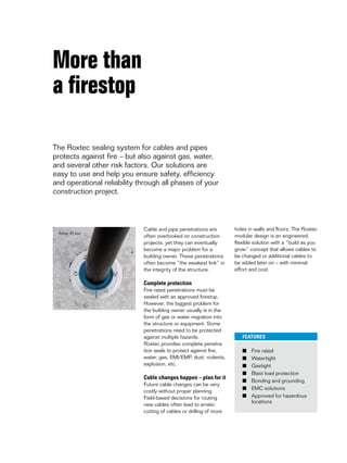 Roxtec construction | PDF