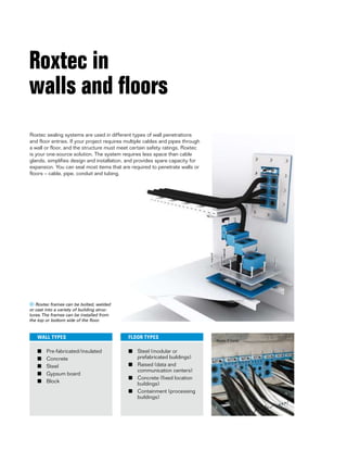 Roxtec construction | PDF