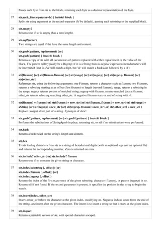 14 ruby strings | PDF