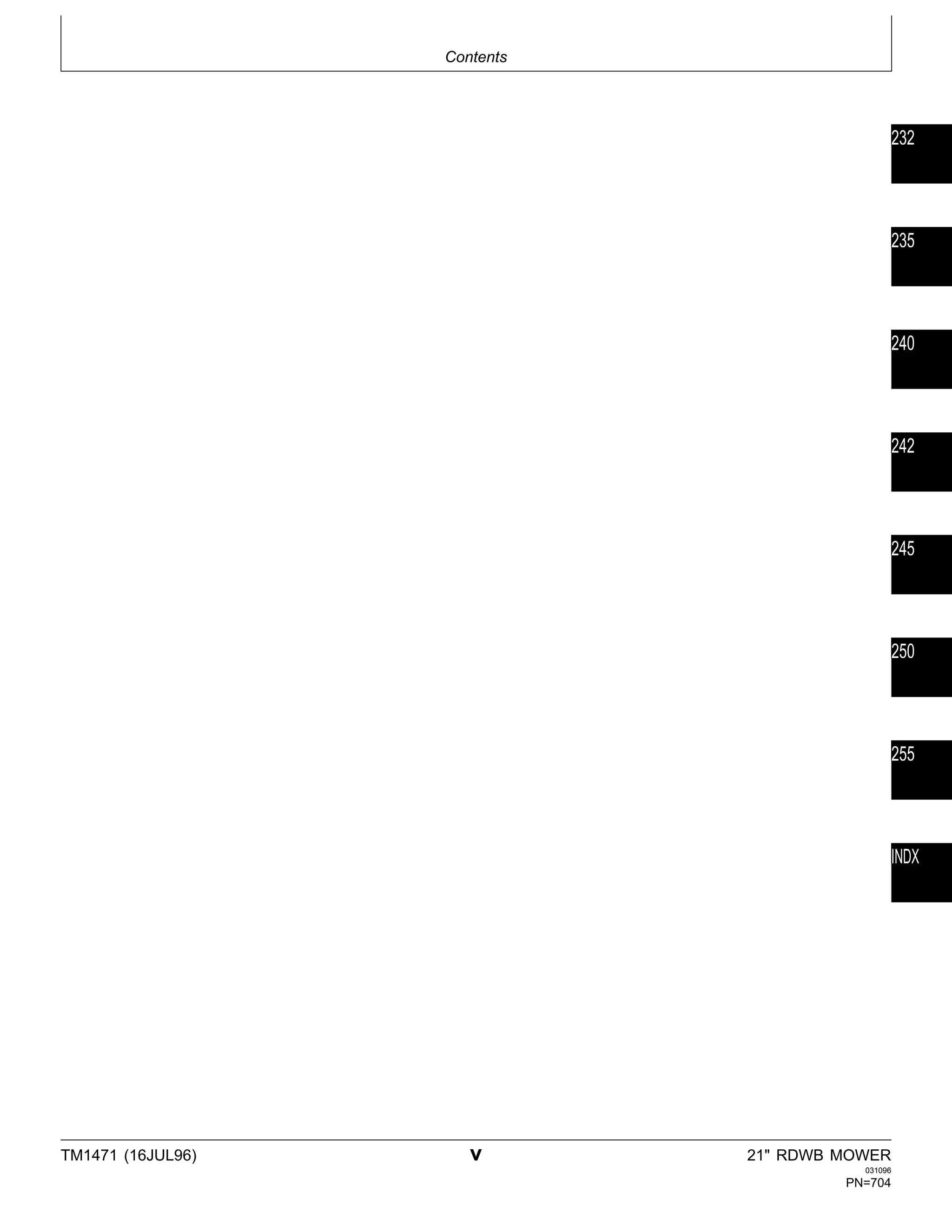 John Deere 14SB Walk Behind Mower Service Manual | PDF