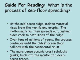 SCIENCE 10 Quarter 1 Sea Floor Spreading.ppt