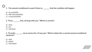 Second conditional | PPTX