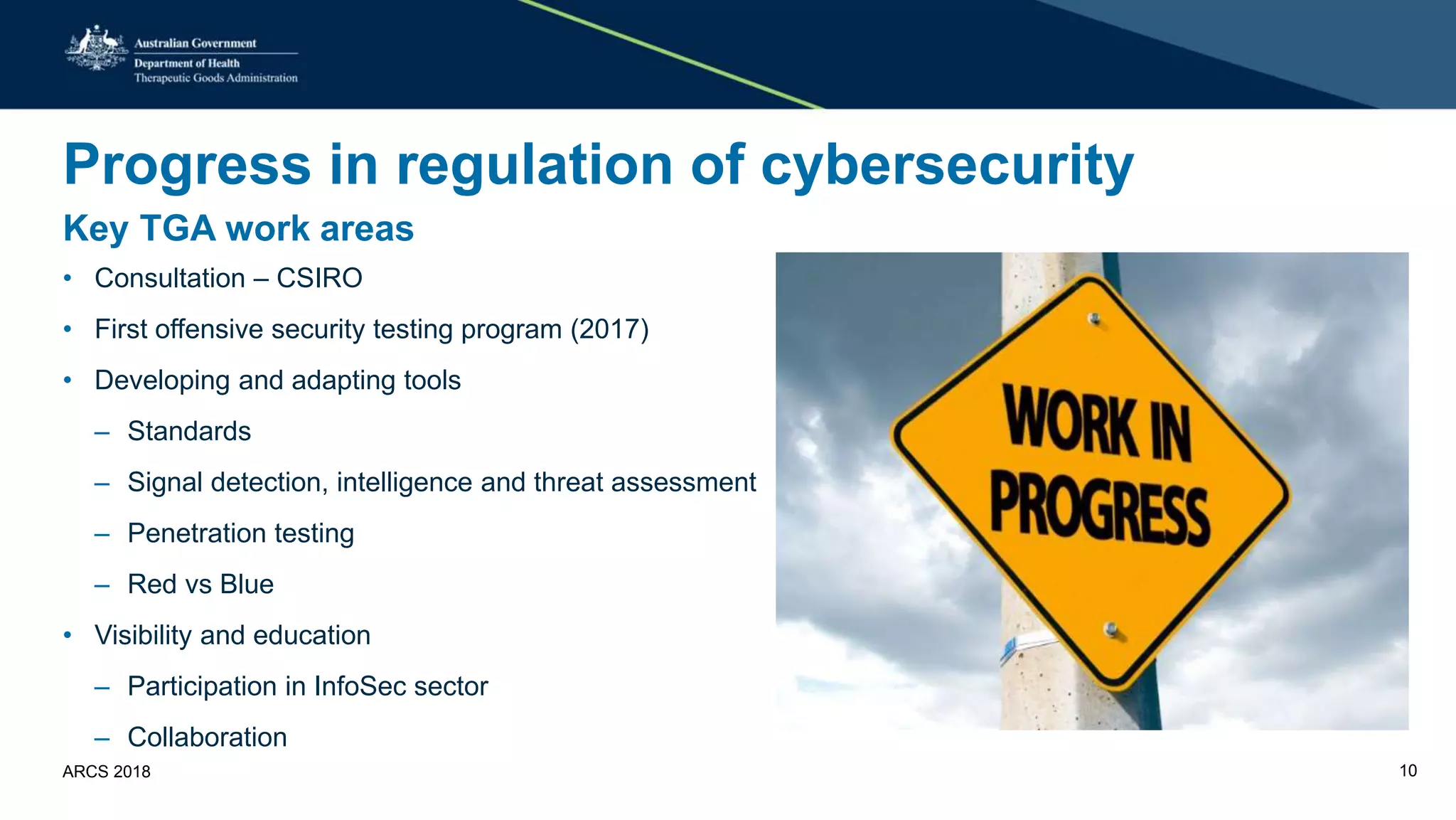 Presentation: Cybersecurity considerations for medical devices - From ...