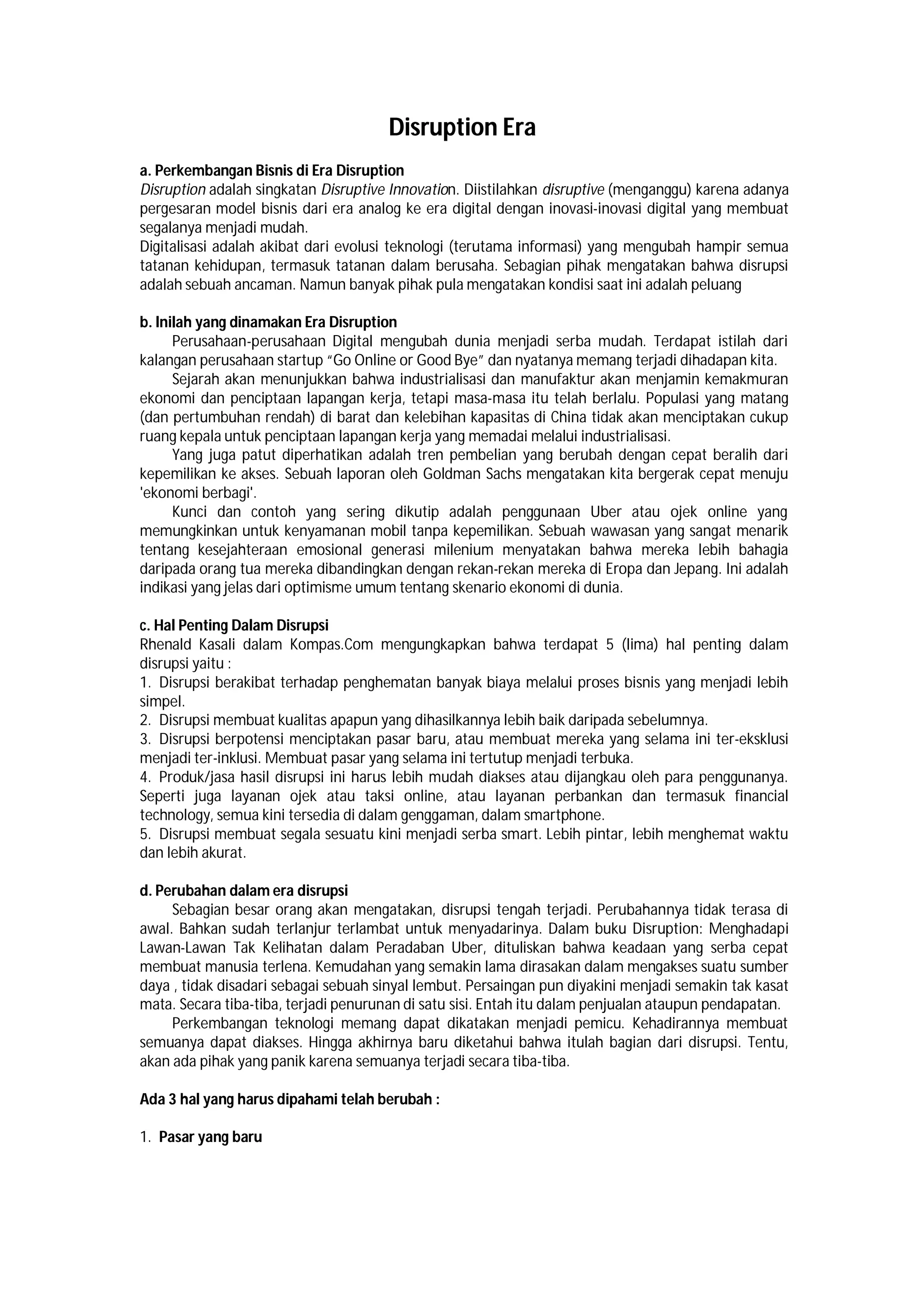 14, sm, istiqmal fajar d, hapzi ali, disruption era, universitas mercu buana, 2019 | PDF