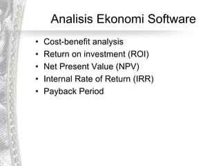 14 Software Engineering Economics | PPTX