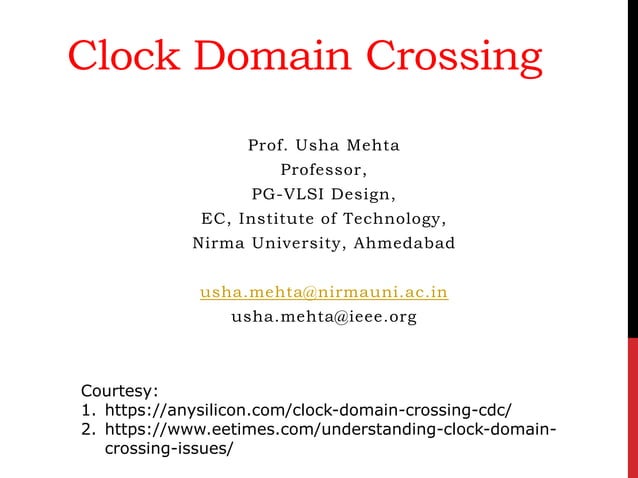 14 static timing_analysis_5_clock_domain_crossing | PDF