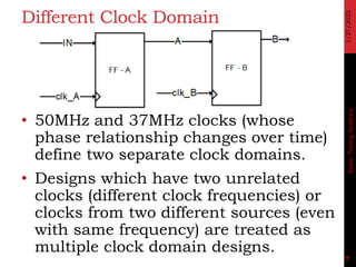 14 static timing_analysis_5_clock_domain_crossing | PDF