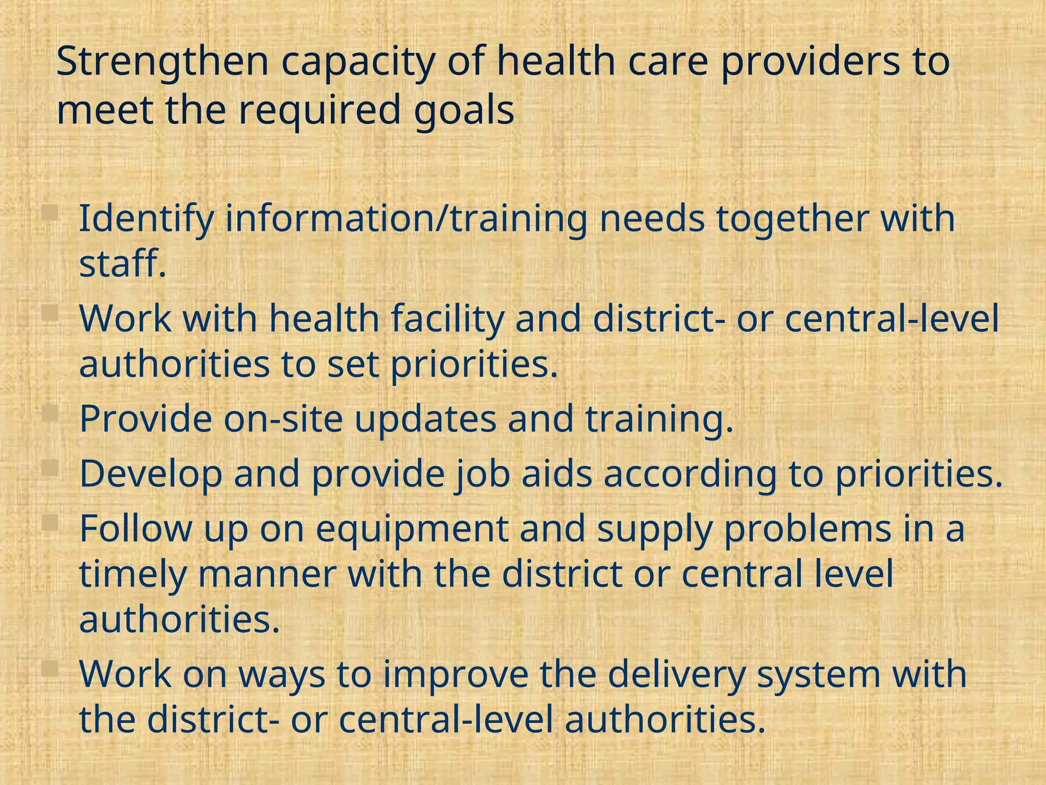 14 suportive supervision PPT.ppt in health service | PPT