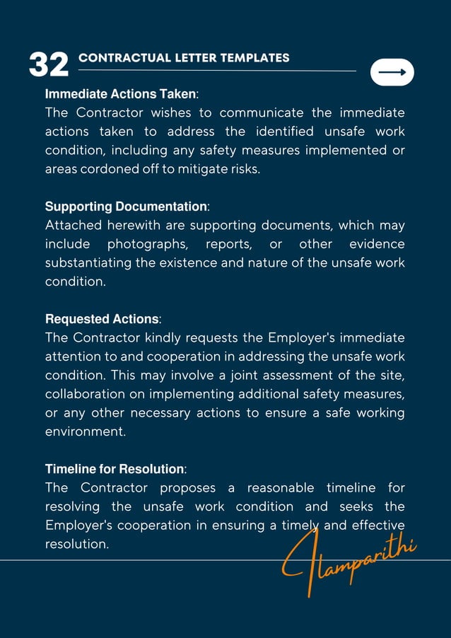 14 Template Contractual Notice - EOT Application | PDF | Developmental ...