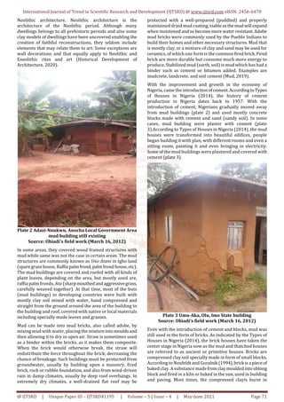 The Changing Face of a Village’s Architecture in Southeast Nigeria | PDF