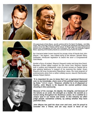 14) The Hollywood Art John Wayne, American | PDF