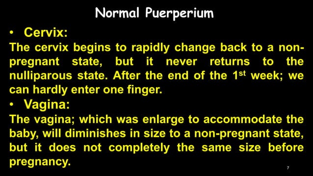 Puerperium and Postpartum Period | PPTX | Pregnancy | Reproductive Health