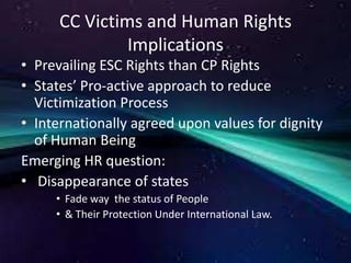 Victimization by Climate Change: unheard voices | PPTX