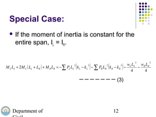 14 three moment equation | PPT