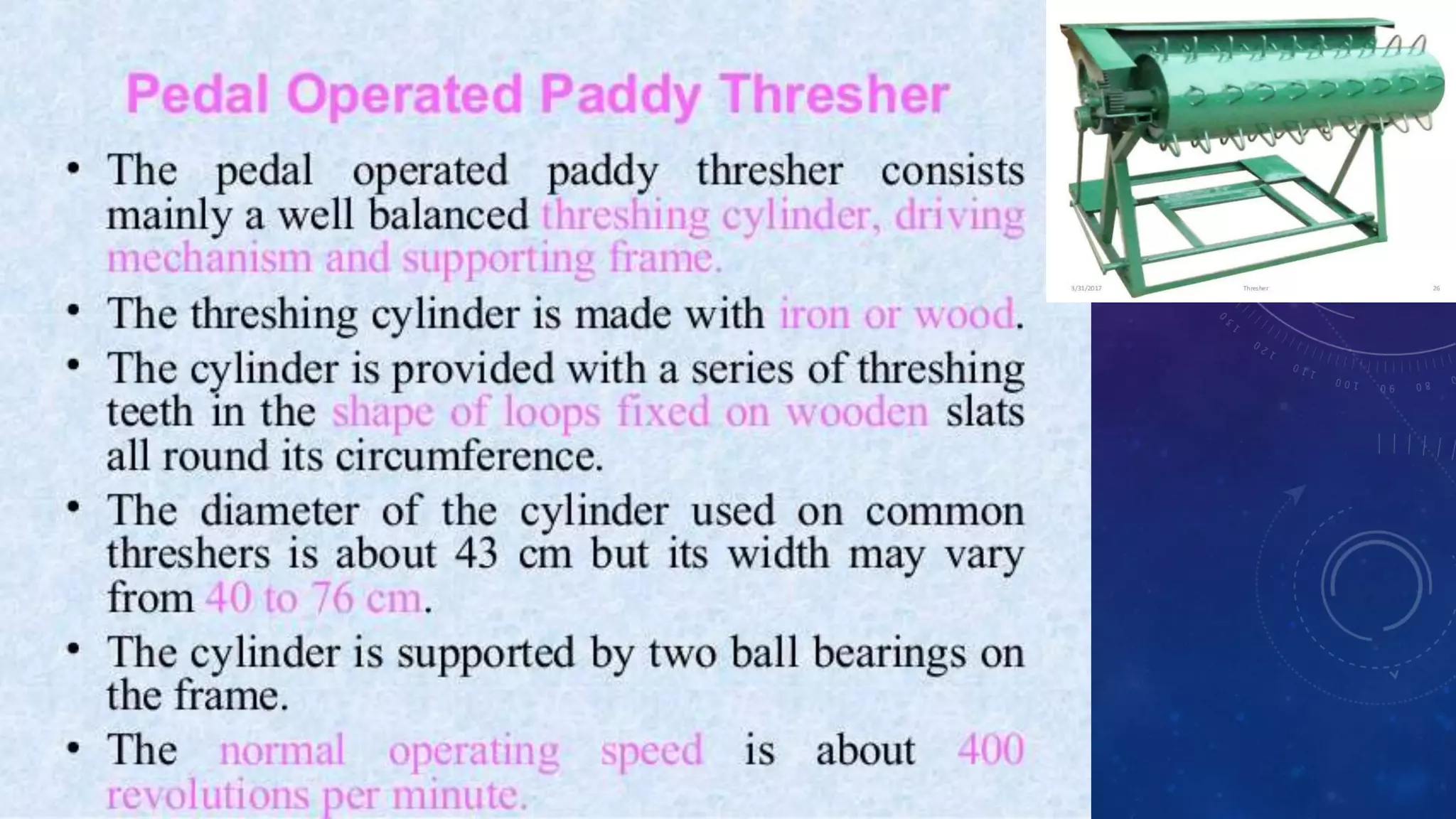 Threshers | PPTX