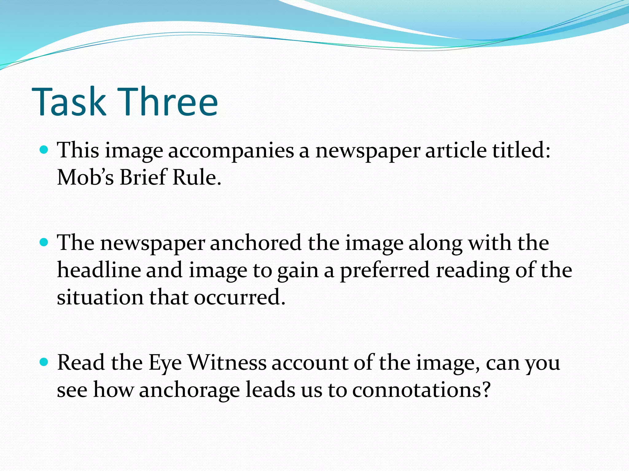 Lesson 3 - Analysing Media Texts | PPTX