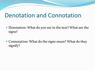 Lesson 3 - Analysing Media Texts | PPTX