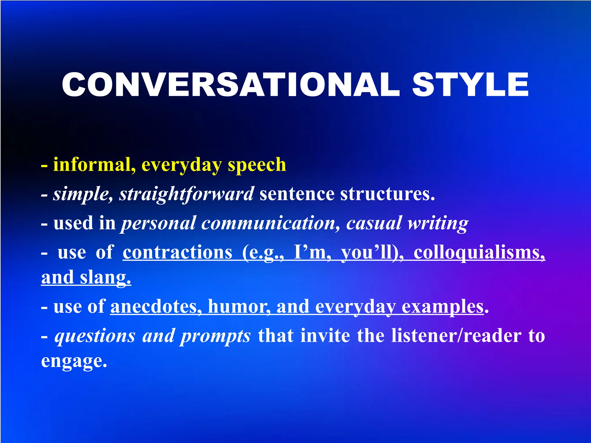 Declamatory and Conversational styles.pptx