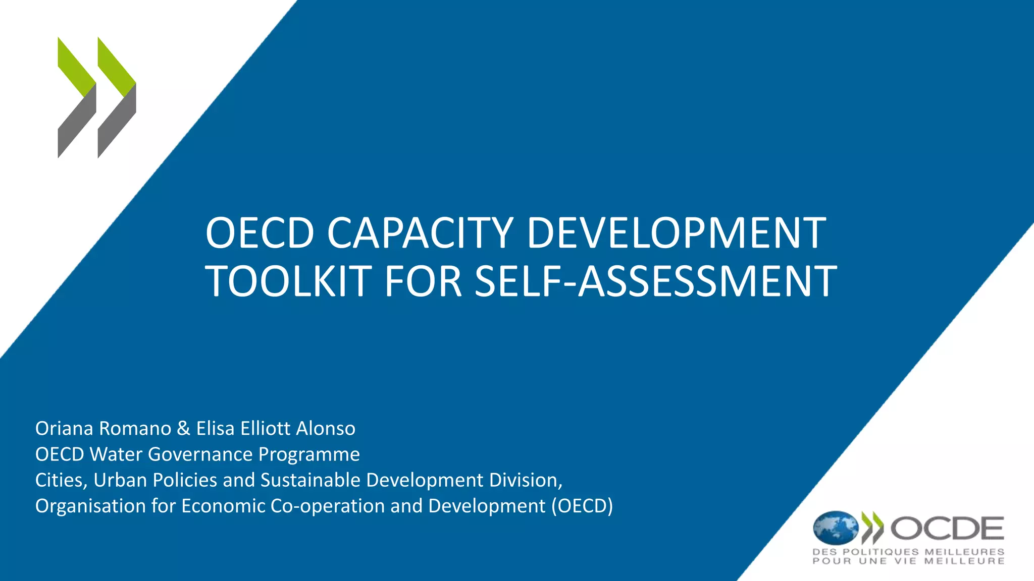 OECD Capacity Development Toolkit for Self-Assessment, OECD | PPT