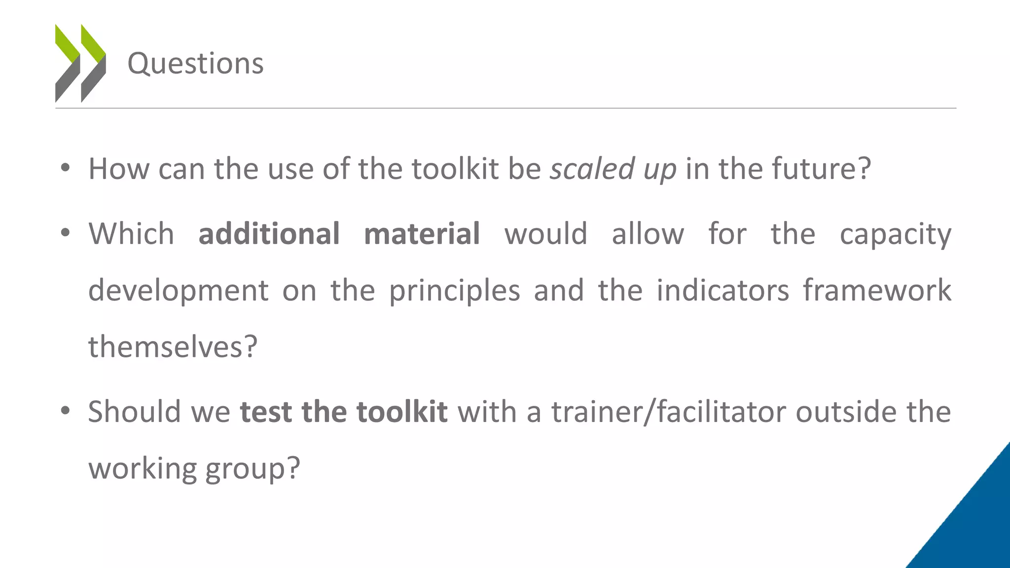 OECD Capacity Development Toolkit for Self-Assessment, OECD | PPT ...