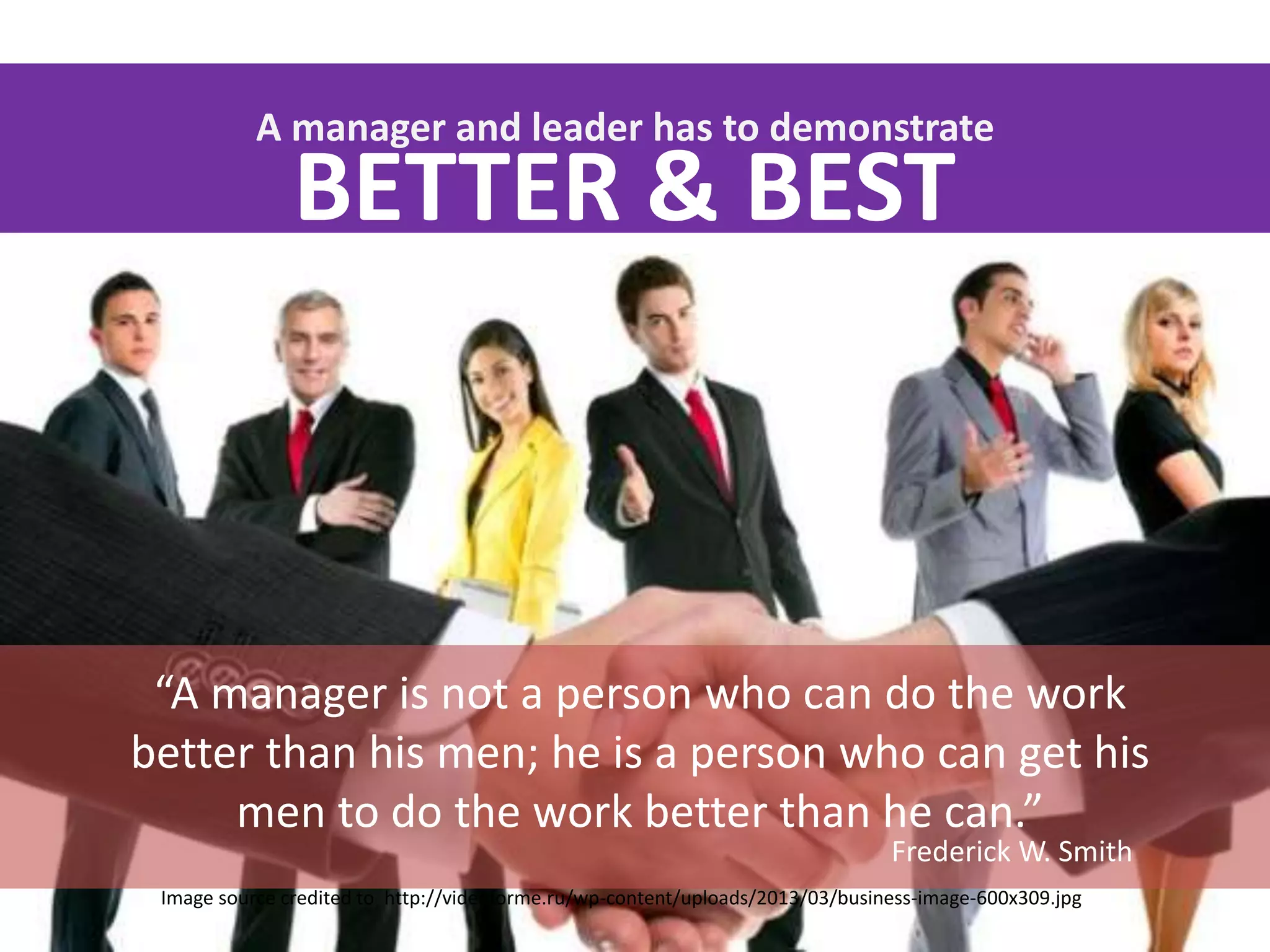 14 timeless quotes for managers as leaders | PPTX