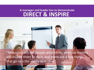 14 timeless quotes for managers as leaders | PPTX