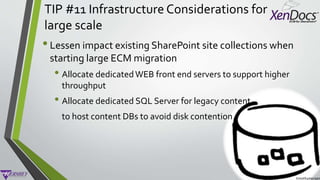 14 Tips for Planning ECM Content Migration to SharePoint | PPTX