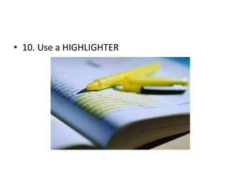 14 tips to concentrate in studying english | PPTX