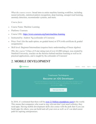 14 top tech skills in demand in 2019 | PDF | Technology Industry ...