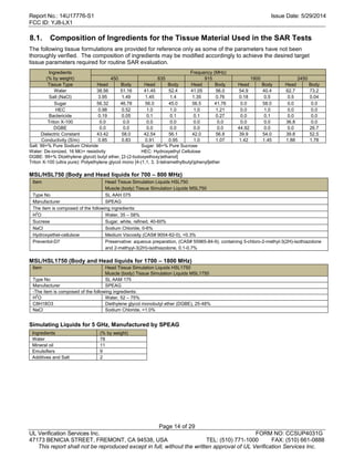 SAR Evaluation Report | PDF | Computer Peripherals | Computing
