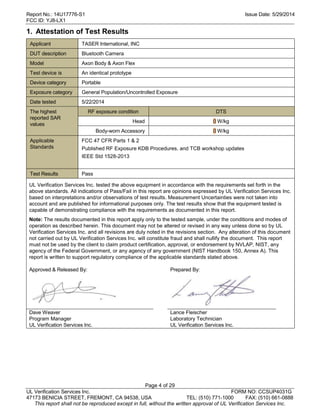 SAR Evaluation Report | PDF