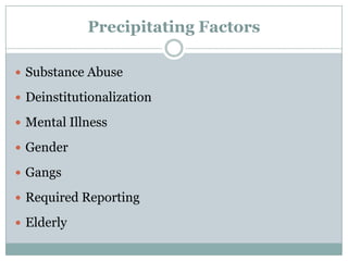 14 violent behavior in institutions | PPTX