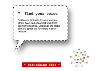 14 ways to help you develop your networking skills | PPTX | Social ...