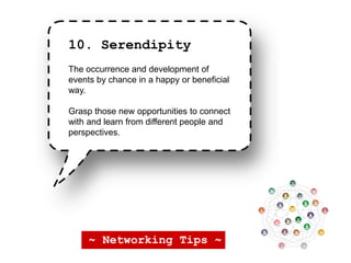14 ways to help you develop your networking skills | PPTX | Social Networking | Internet