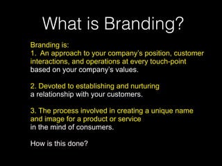 Intro to brands and branding | PDF