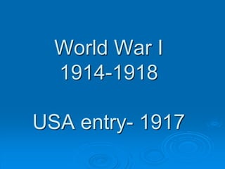 14 world war i | PPTX