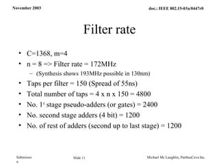 15 03-0447-00-003a-fast-fir-filter-structure | PPT
