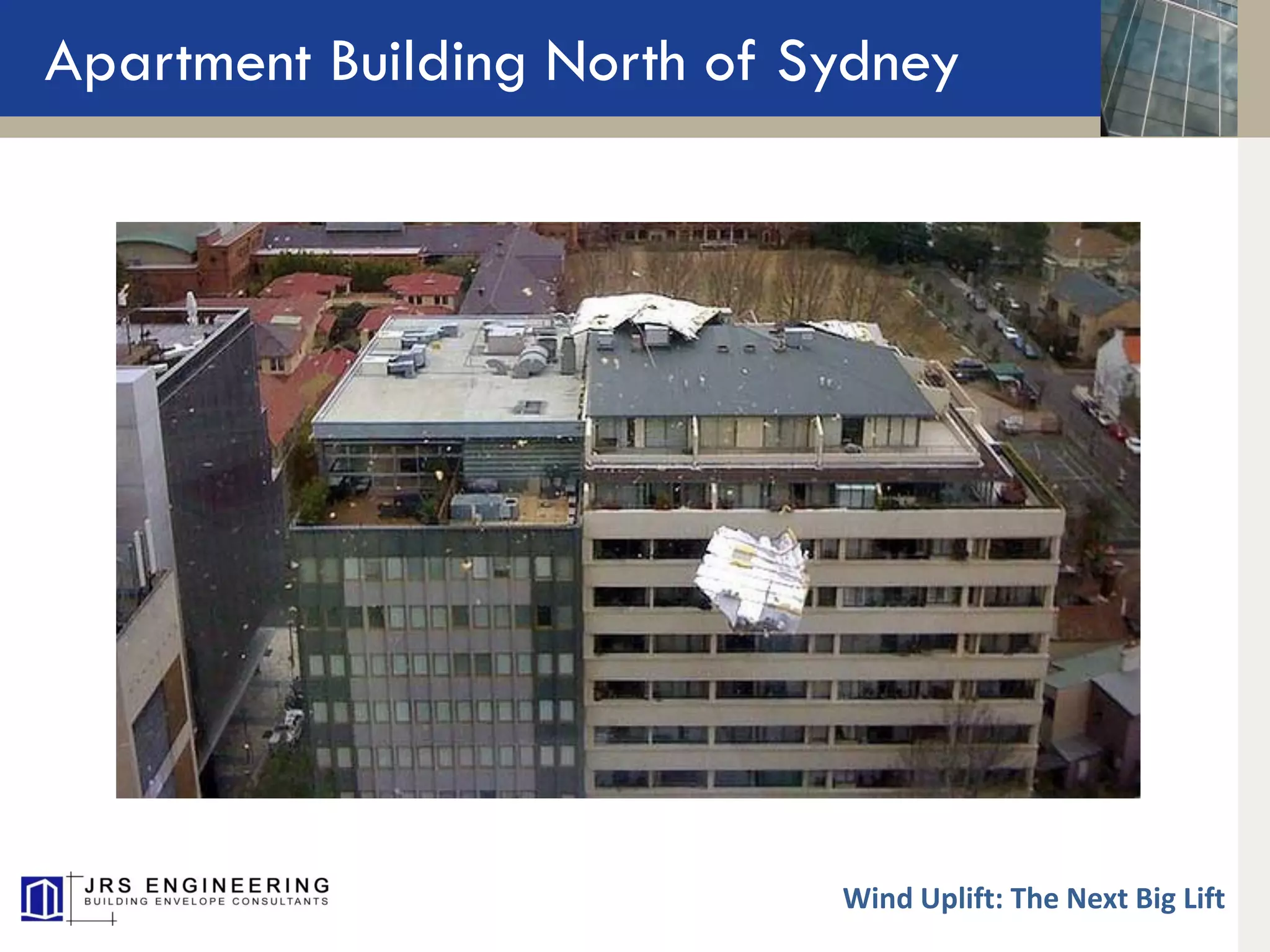 15 05-05 wind uplift - the next big lift - roof tech presentation | PPT