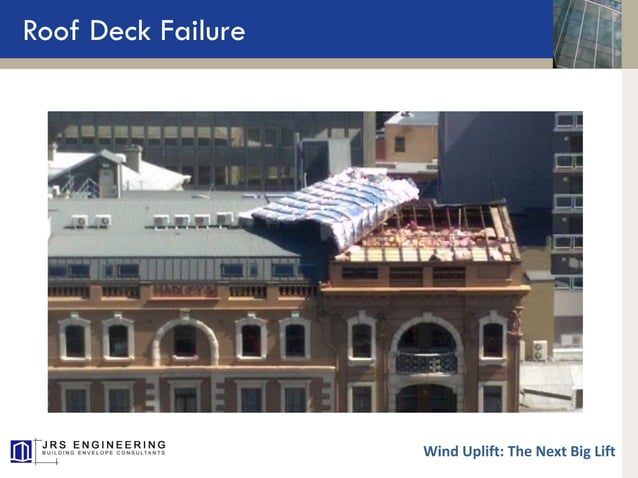 15 05-05 wind uplift - the next big lift - roof tech presentation | PPT