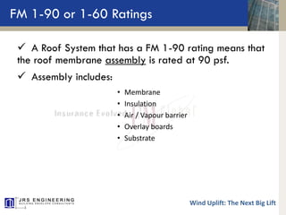 15 05-05 wind uplift - the next big lift - roof tech presentation | PDF