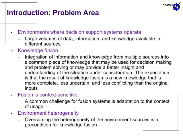 Context-Based Knowledge Fusion Patterns in Decision Support System for ...