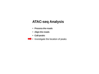 Analysis of ATAC-seq data | PDF | Genetics | Science