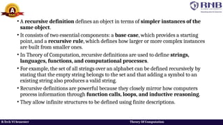 15-12-2025 - Unit-I - Introduction to Theory of Computation, Recursive ...